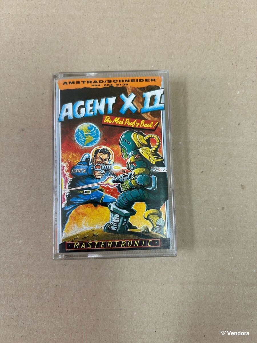 Mastertronic 1987 Amstrad CPC Agent X II… - € 8,00 - Vendora.gr