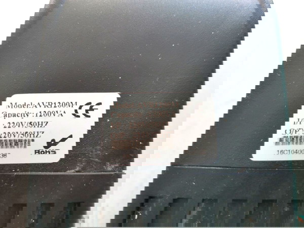 Σταθεροποιητής τάσης Amarad AVR-1200M… - € 12,00 - Vendora