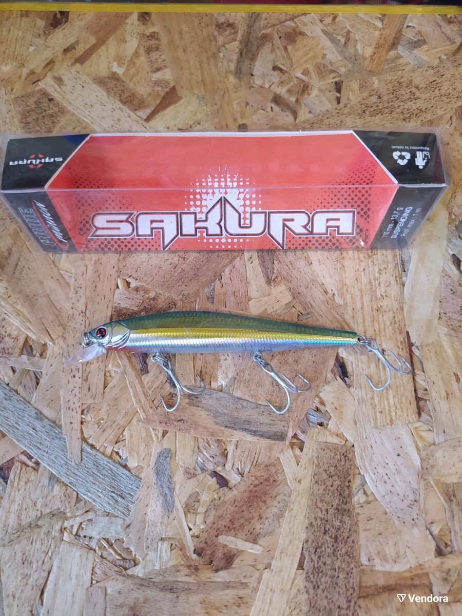 Τεχνητό δόλωμα Sakura Pride minnow 110sp… - € 10,00 - Vendora.gr
