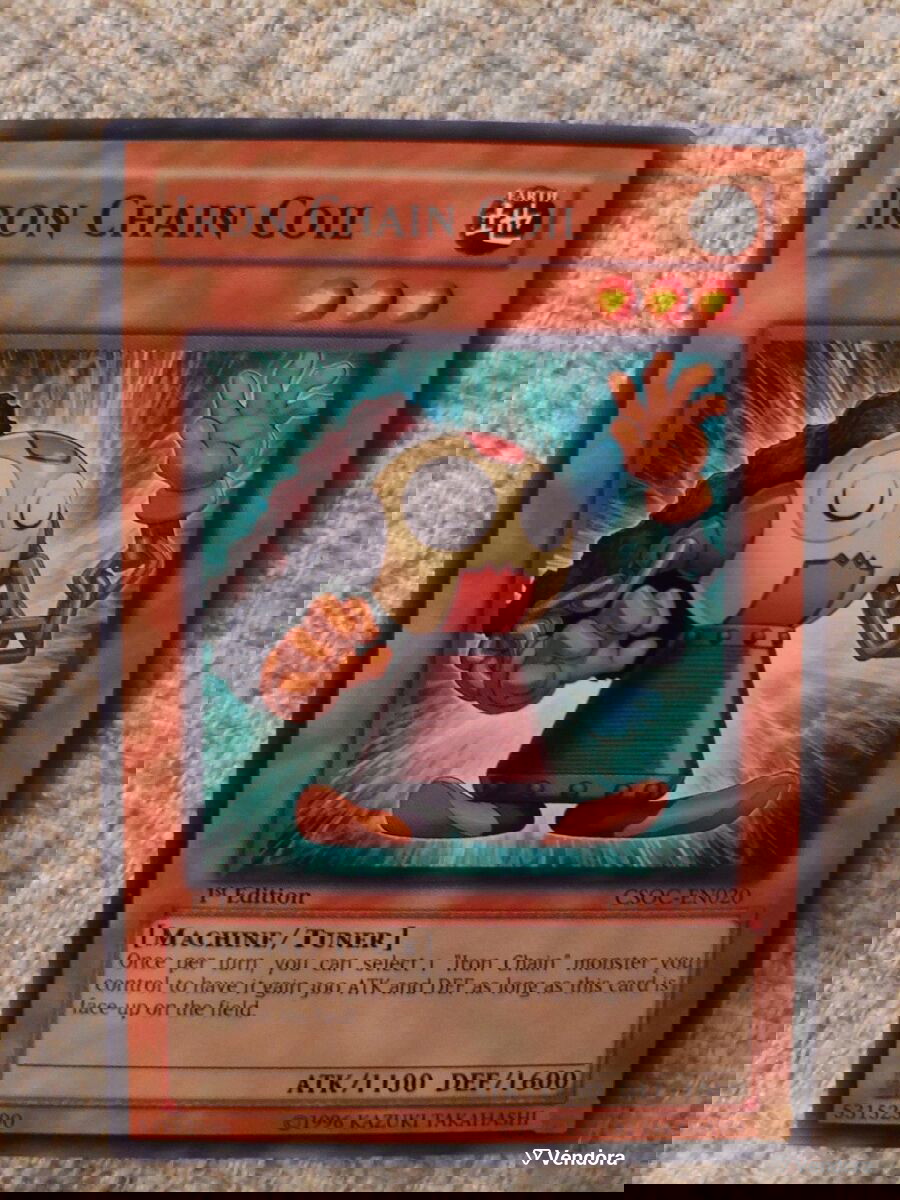 Yu-Gi-Oh Iron Chain Coil κάρτα σαν… - € 0,50 - Vendora.gr