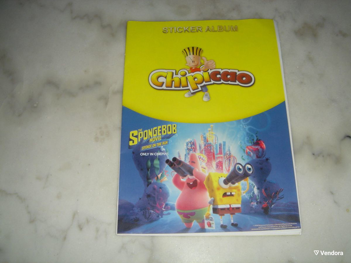 Албум Chipicao The Spongebob Movie нов - € 18,00 - Vendora.bg