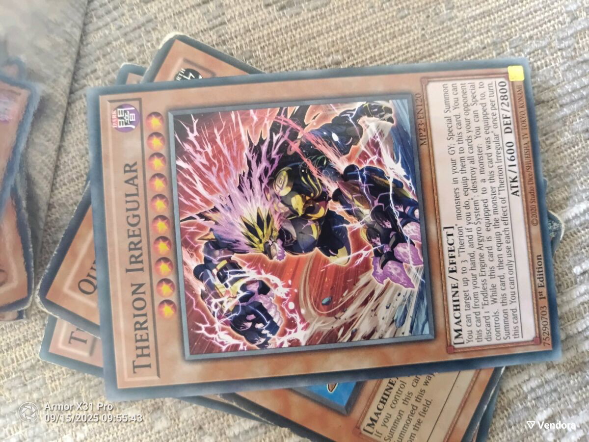 Yu-Gi-Oh Therion Irregular 25th… - € 0,49 - Vendora.gr