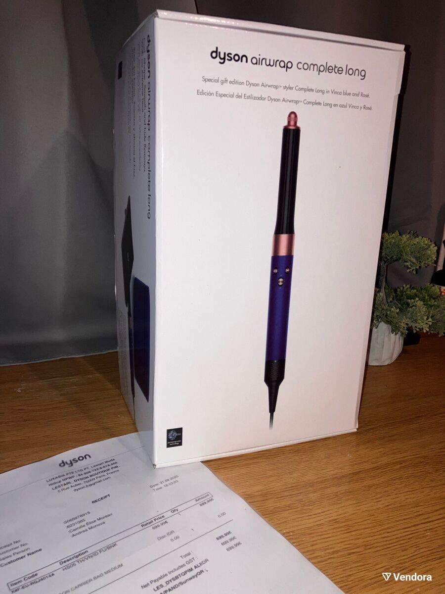 Dyson Airwrap Complete Long καινούργιο,… - € 459,00 - Vendora.gr