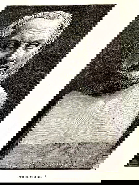 1890 Θουκυδίδης ξυλογραφια - € 20,00 - Vendora