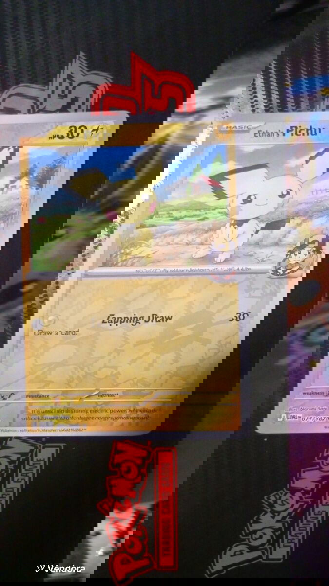 Κάρτα Pokémon Ethan's Pichu σαν… - € 0,50 - Vendora.gr