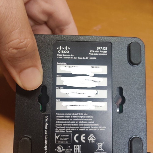 Cisco SPA122 ATA με router σαν καινούργιο - € 60,00 - Vendora.gr