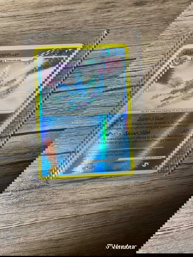 Glaceon Reverse Holo κάρτα… - € 200,00 - Vendora.gr