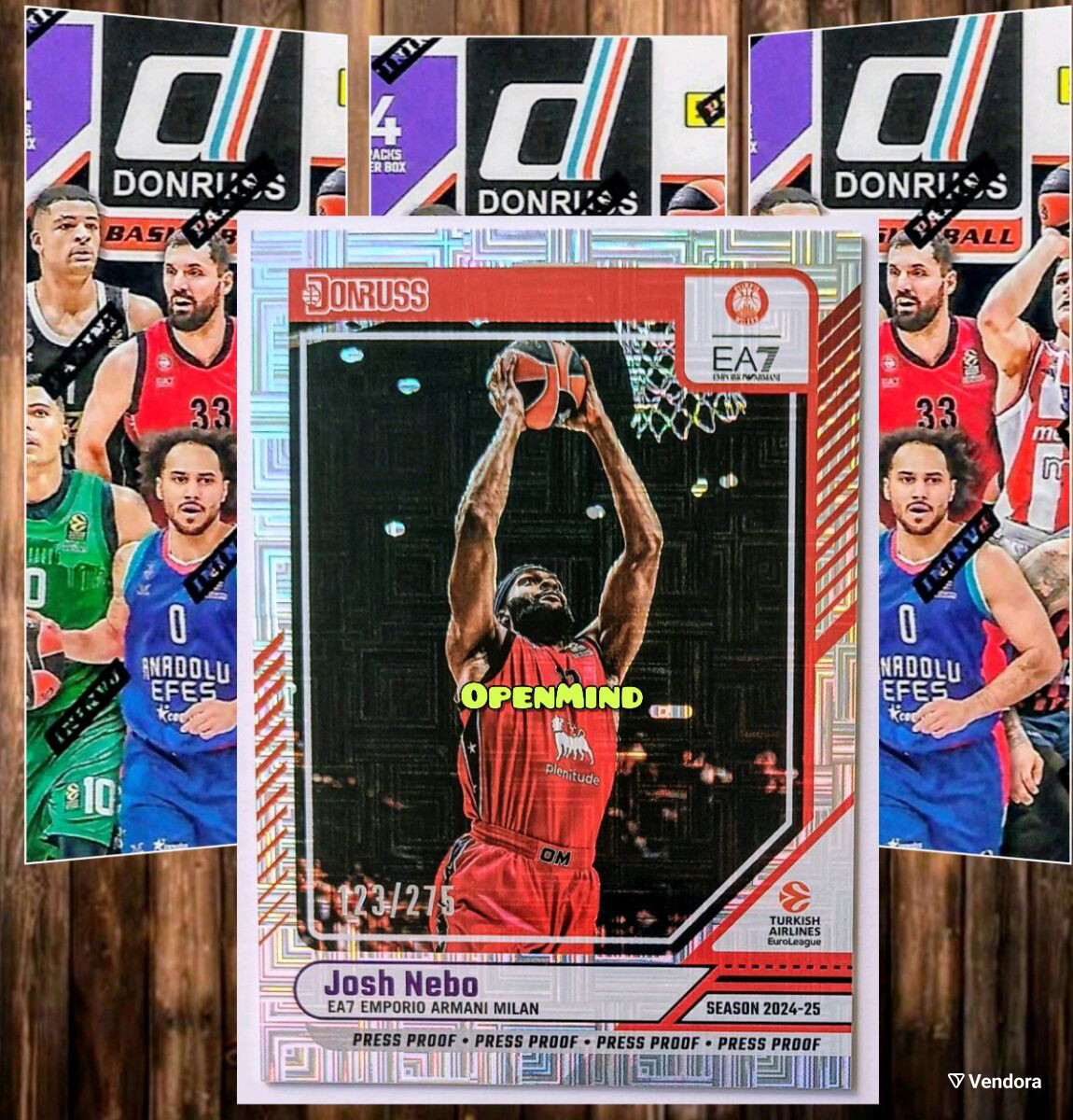 Κάρτα Nebo Press Proof Numbered /275… - € 2,00 - Vendora.gr