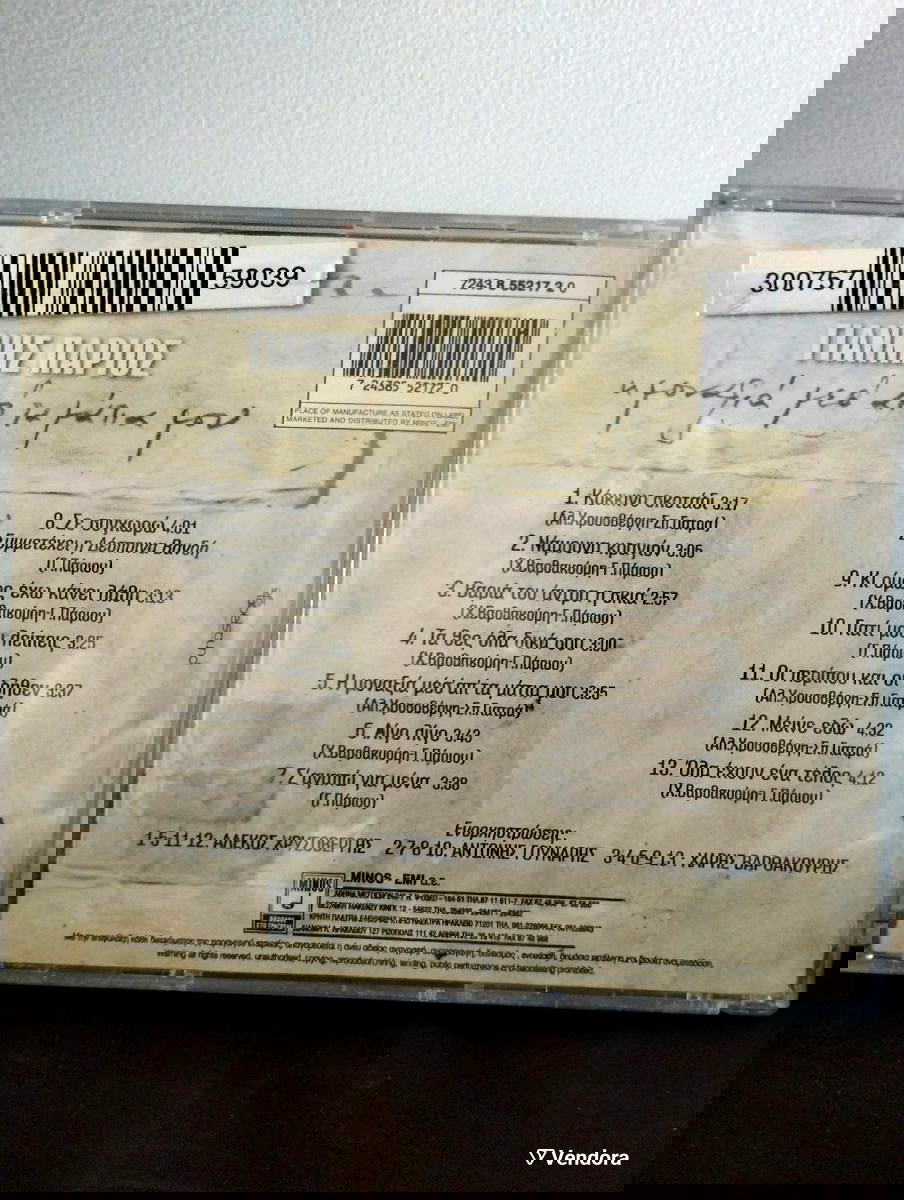 ΓΙΑΝΝΗΣ ΠΑΡΙΟΣ Η ΜΟΝΑΞΙΑ ΜΕΣ' ΑΠΟ ΤΑ ΜΑΤΙΑ… - € 6,00 - Vendora