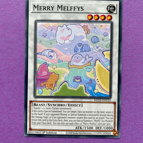 Κάρτα Merry Melffys Yu-Gi-Oh σαν καινούργια - € 0,20 - Vendora.gr