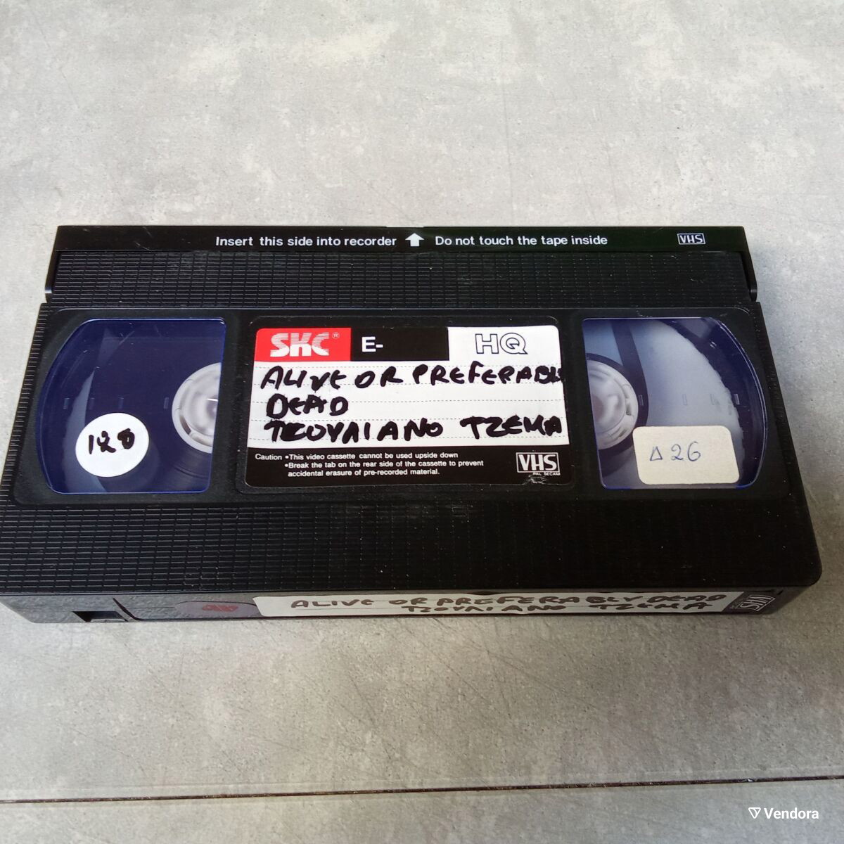 Πωλείται ΣΠΑΝΙΑ ΒΙΝΤΕΟΚΑΣΕΤΑ VHS ΤΑΙΝΙΑ… - € 9,00 - Vendora.cy