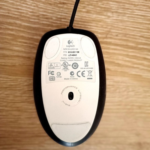 Logitech LS1 ποντίκι laser USB σαν… - € 6,00 - Vendora.gr