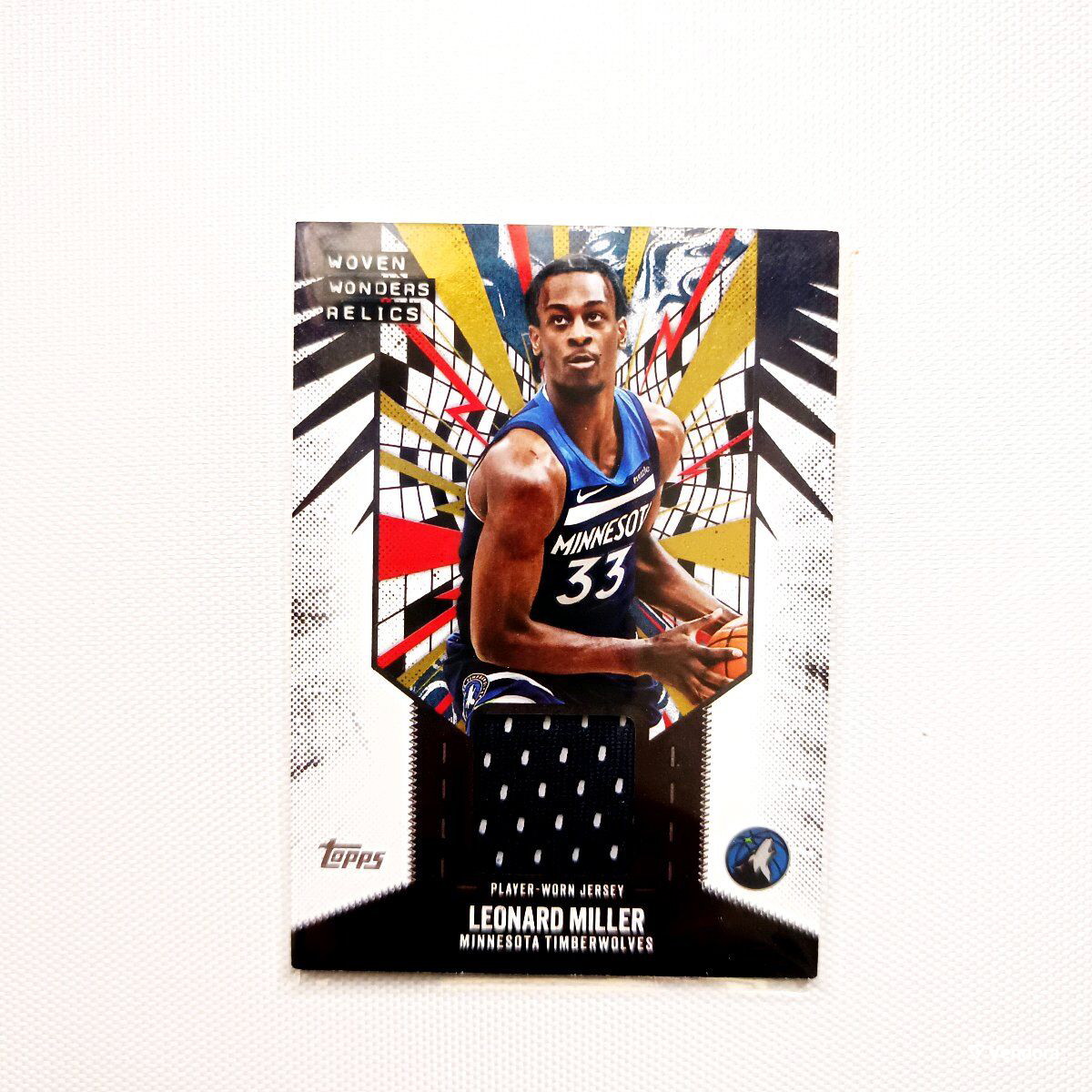 Leonard Miller player worn patch NBA… - € 6,00 - Vendora.gr