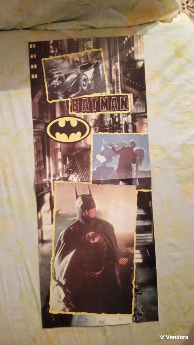 Συλλεκτική αφίσα Batman 1990 σαν… - € 8,00 - Vendora.gr