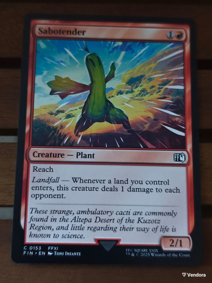 Sabotender C 0153 από τη συλλογή Magic:… - € 0,20 - Vendora.gr