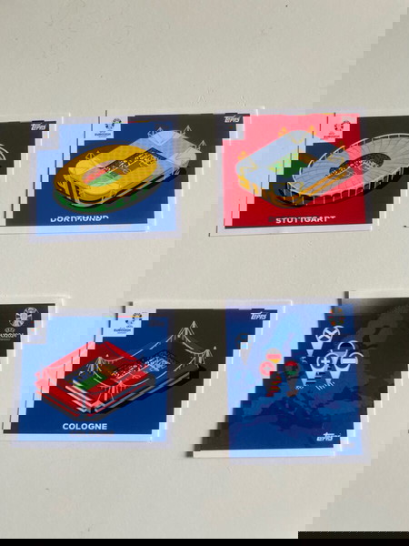 Topps Euro 2024 stickers - € 3,50 - Vendora