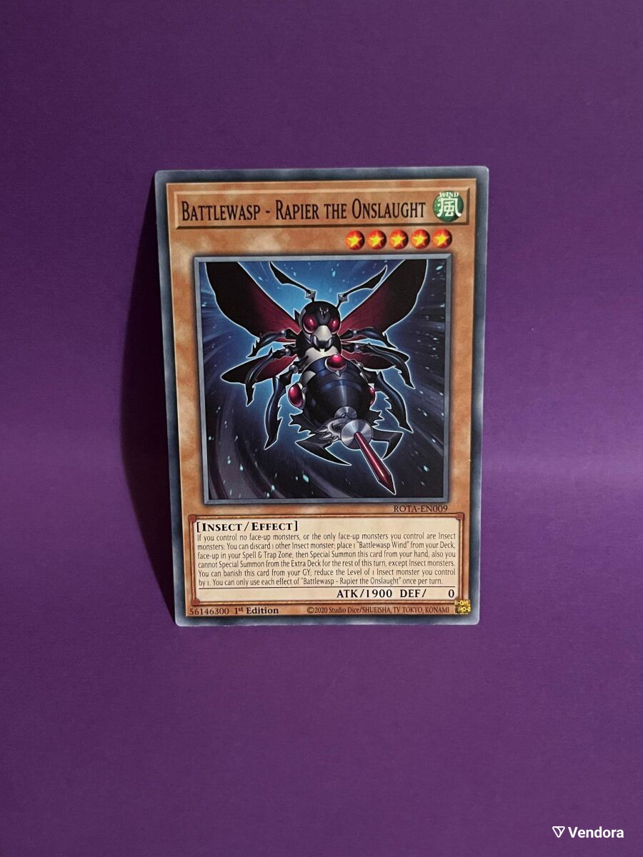 Battlewasp - Rapier the Onslaught κάρτα… - € 0,45 - Vendora.gr