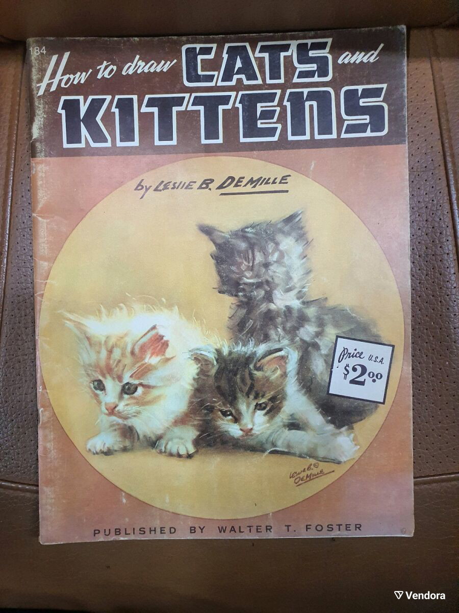 How to Draw Cats and Kittens βιβλίο… - € 22,00 - Vendora.gr