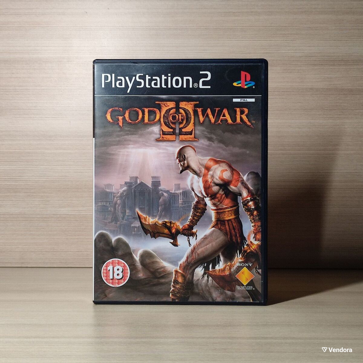 God of War II PS2 αγγλικό μεταχειρισμένο… - € 30,00 - Vendora.gr