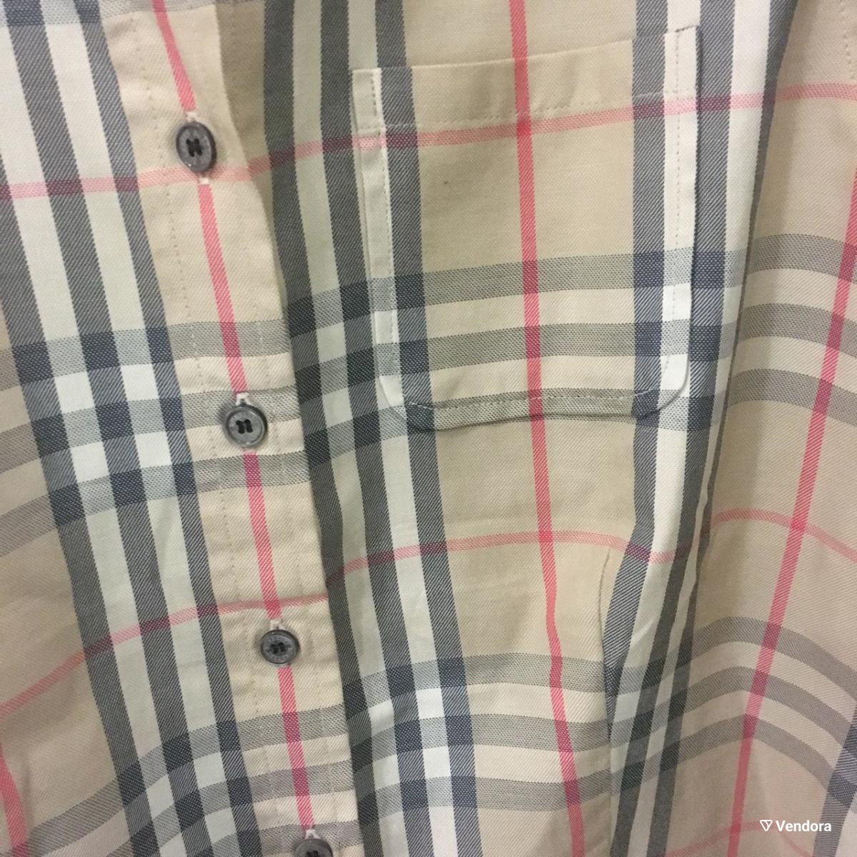 BURBERRY πουκαμισο με κοντο μανικι - € 30,00 - Vendora