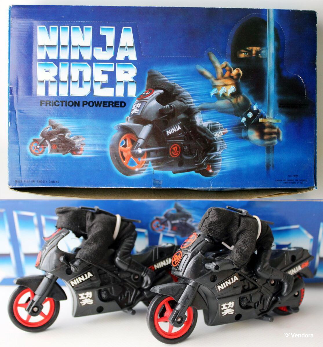 Ninja Rider φιγούρα με μοτοσικλέτα… - € 29,00 - Vendora.gr