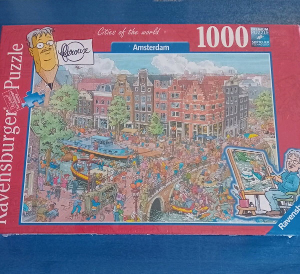 Puzzle Ravensburger -AMSTERDAM 1000 Pieces. - € 10,00 - Vendora