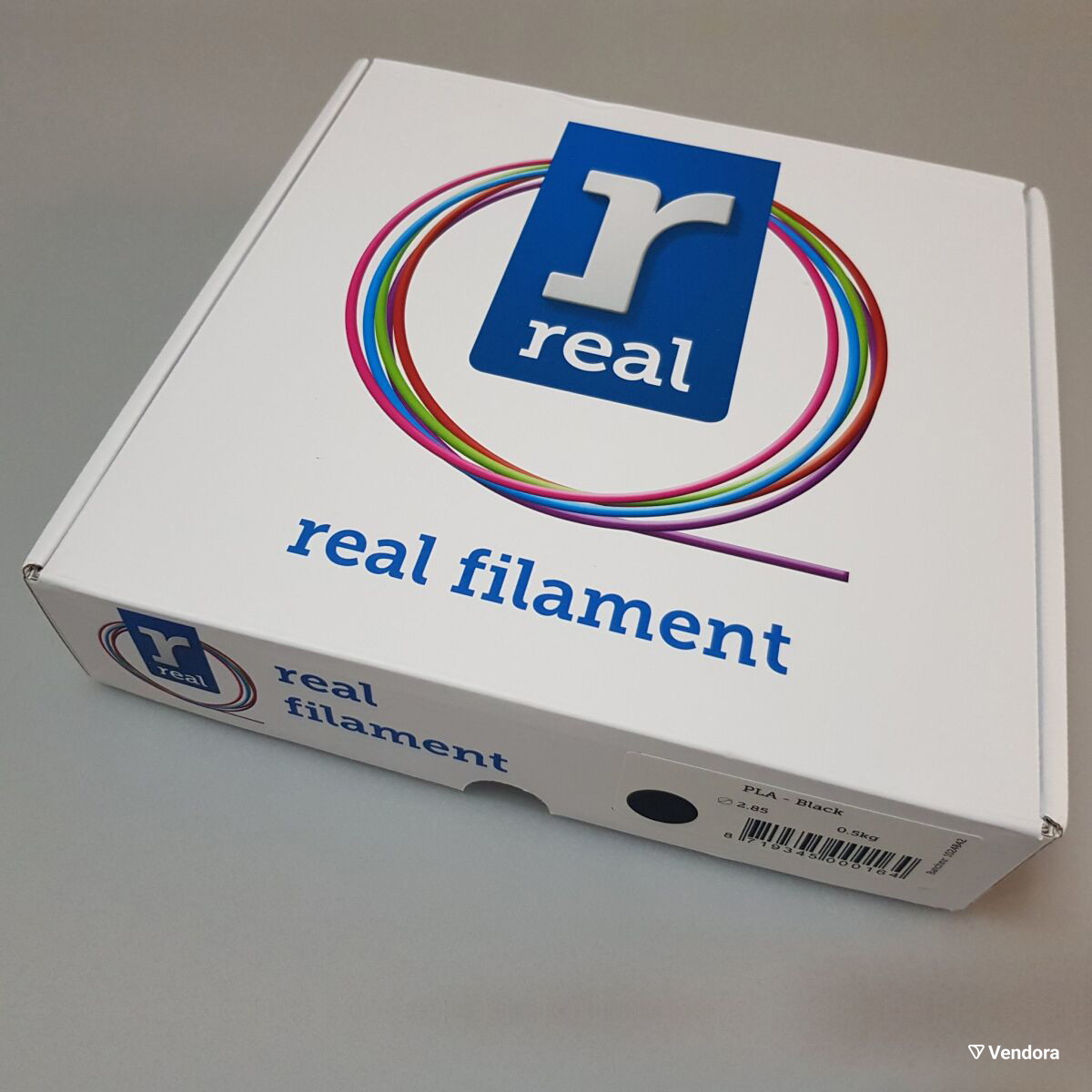 PLA 2,85 διαμέτρου 0,5kg real filament νέο - € 3,00 - Vendora.gr