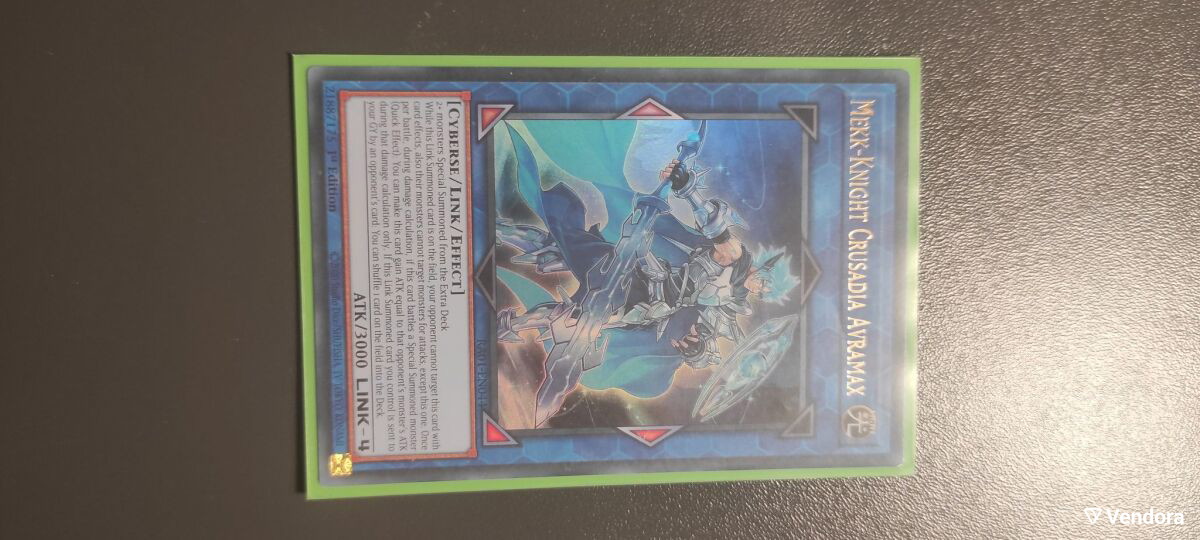 Yugioh Mekk Knight Crusadia Avramax Ultra… - € 0,80 - Vendora.bg