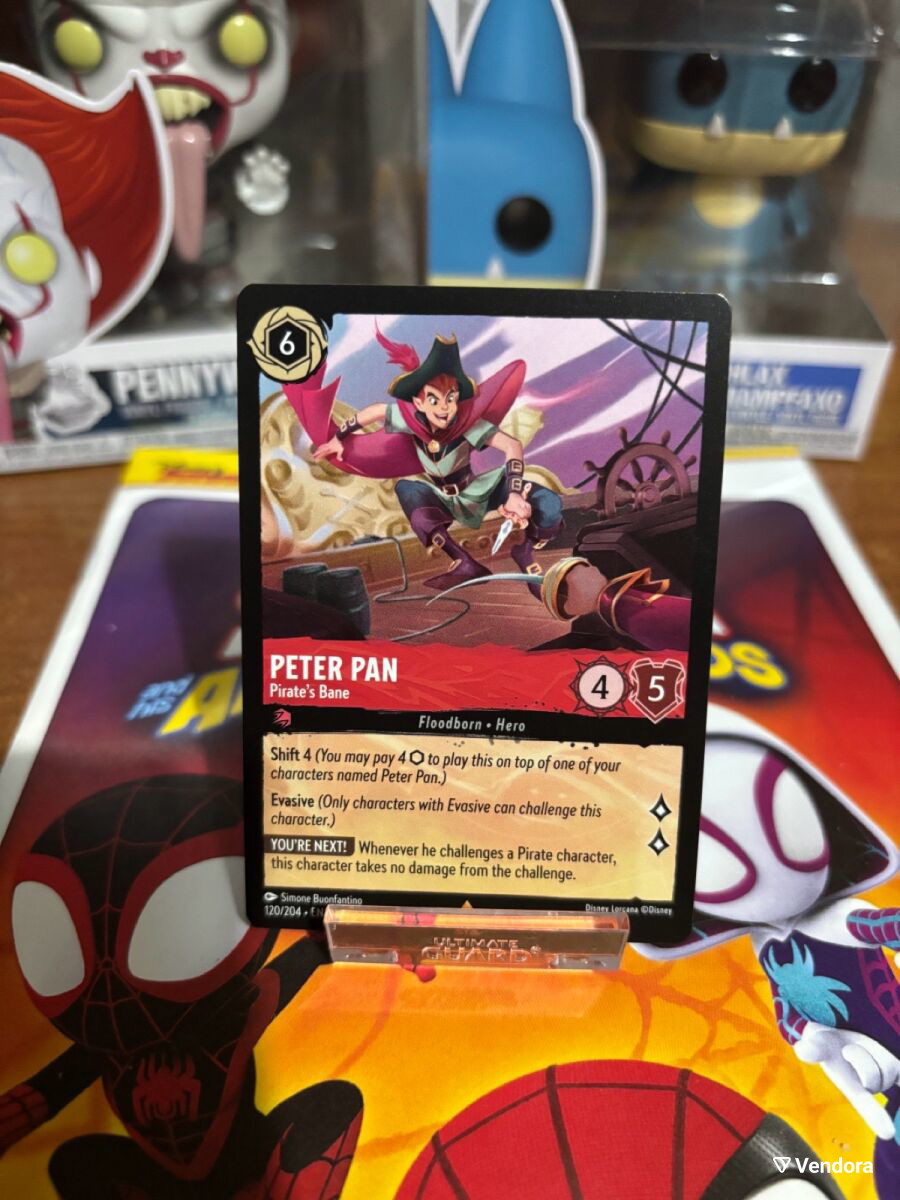 Lorcana Disney TCG карта Peter Pan в… - € 1,00 - Vendora.bg
