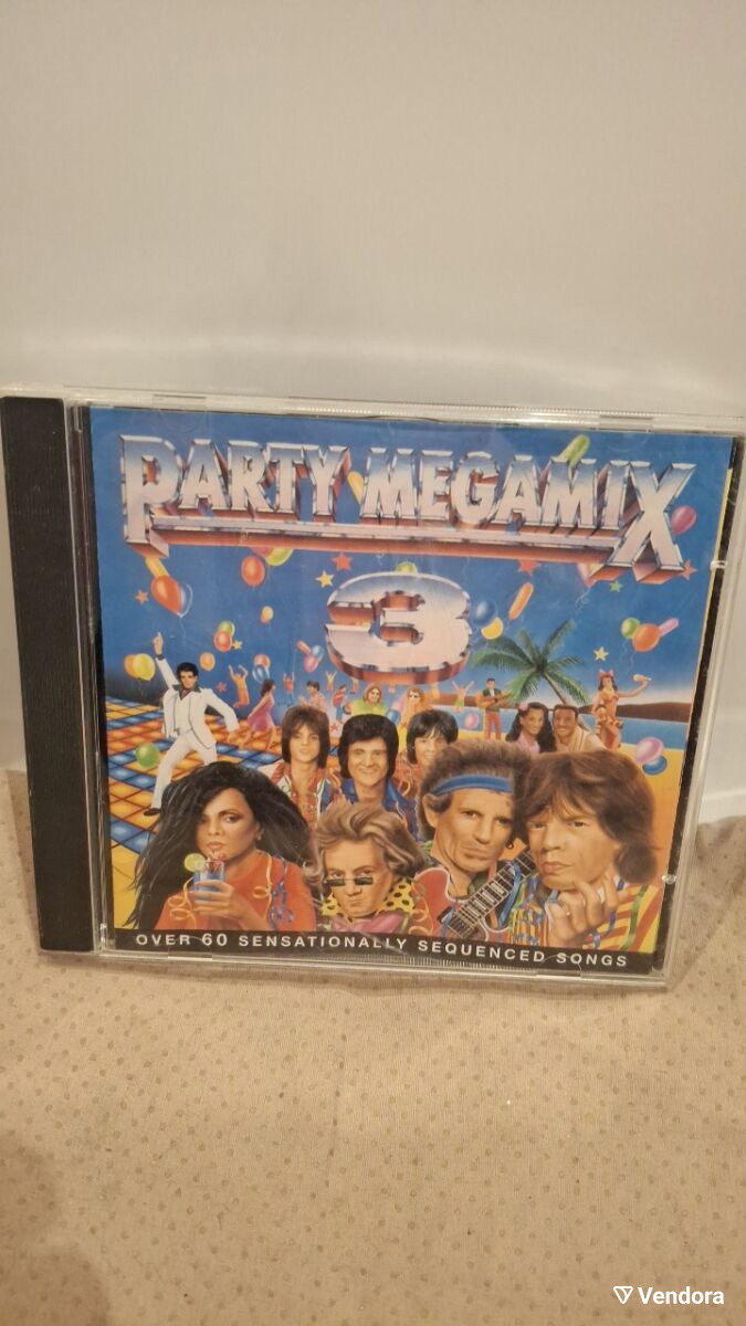Party Megamix 3 CD σαν καινούργιο, rock - € 7,00 - Vendora.gr