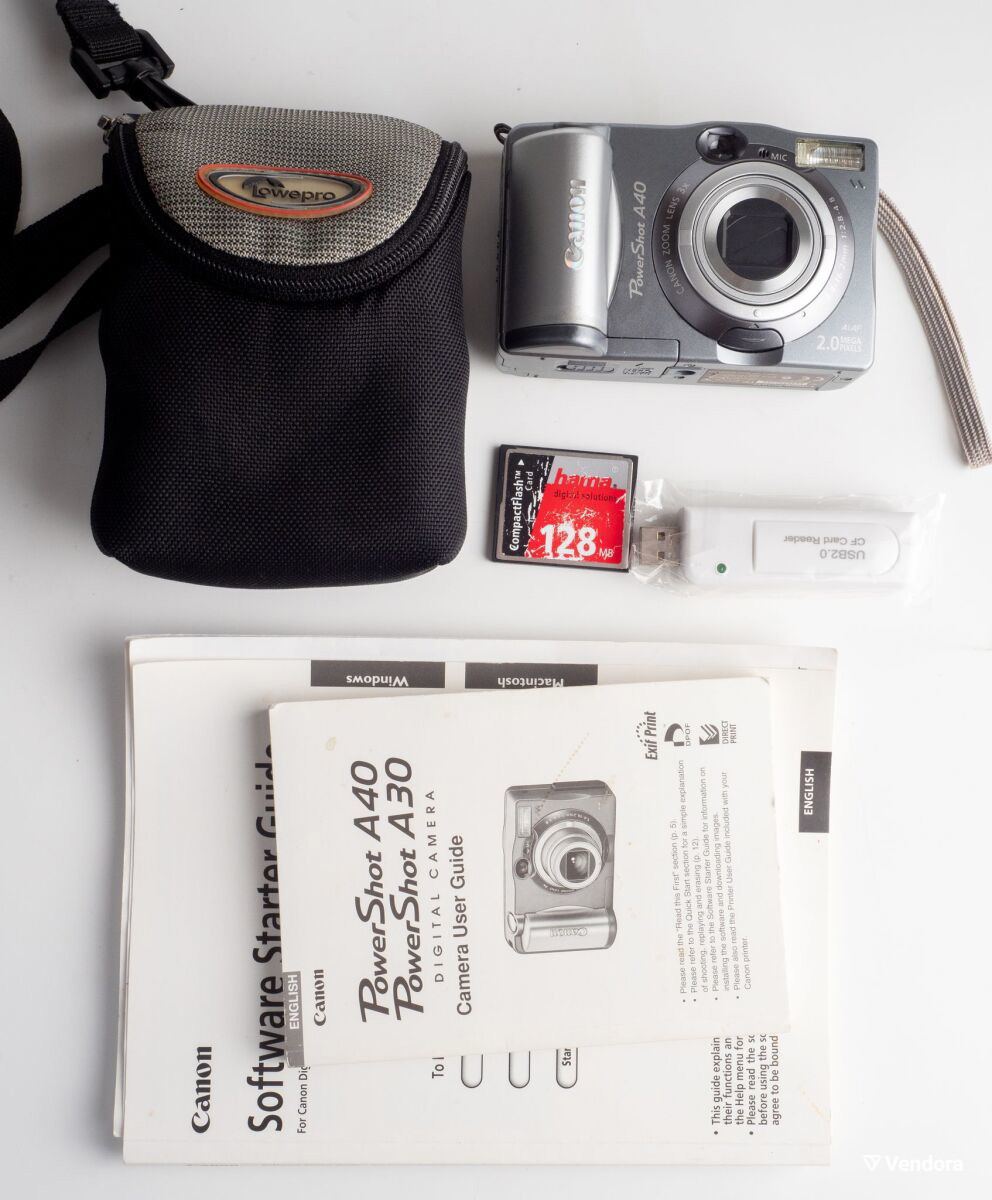 Canon PowerShot A40 ψηφιακή φωτογραφική… - € 160,00 - Vendora.gr