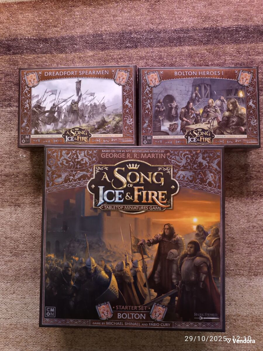 Bolton starter set και army set Game of… - € 140,00 - Vendora.gr