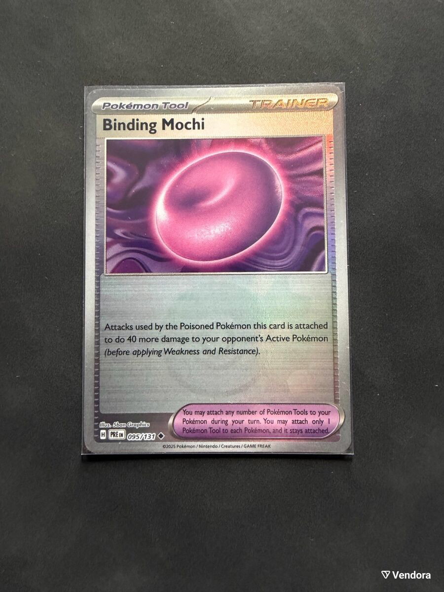 Κάρτα Pokémon Binding Mochi καινούργια,… - € 2,00 - Vendora.gr