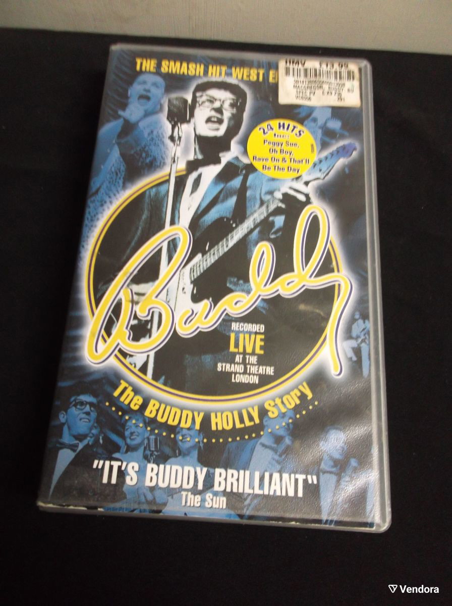 Συλλεκτική βιντεοκασέτα VHS The Buddy… - € 12,00 - Vendora.gr