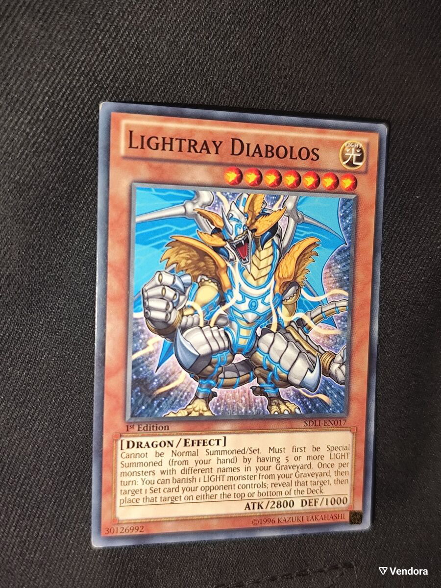 Lightray Diabolos Yu-Gi-Oh κάρτα σαν… - € 1,65 - Vendora.gr