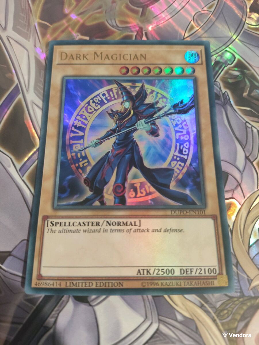 Dark Magician κάρτα Yu-Gi-Oh Ultra Rare… - € 2,00 - Vendora.gr