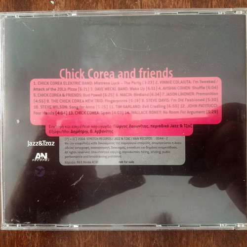 Various Chick Corea And Friends cd - € 6,00 - Vendora.gr