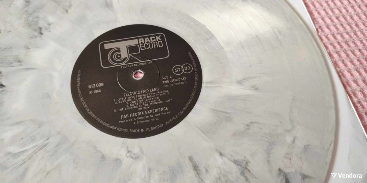 THE JIMI HENDRIX EXPERIENCE- ELECTRIC… - € 150,00 - Vendora.gr