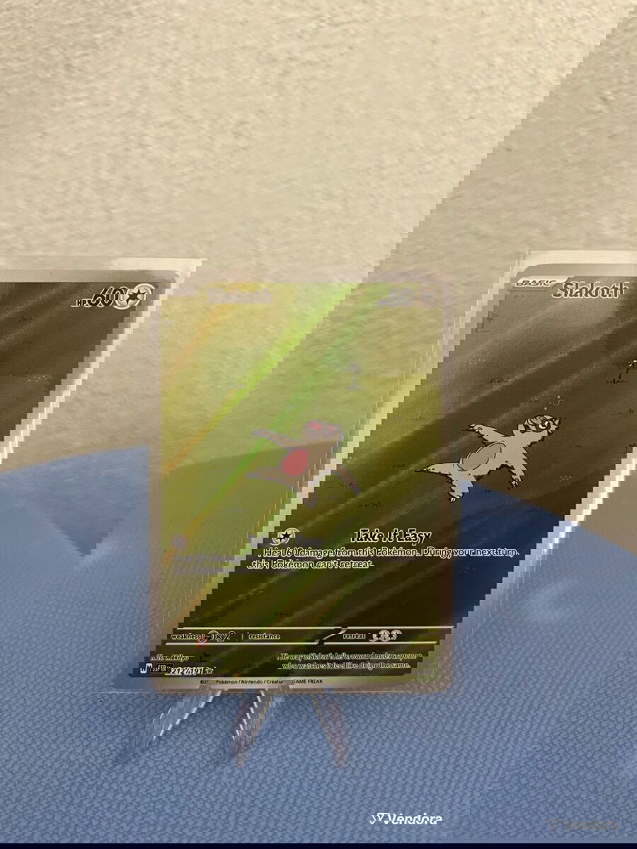 Pokémon tcg Slakoth σαν καινούργιο - € 14,00 - Vendora.gr