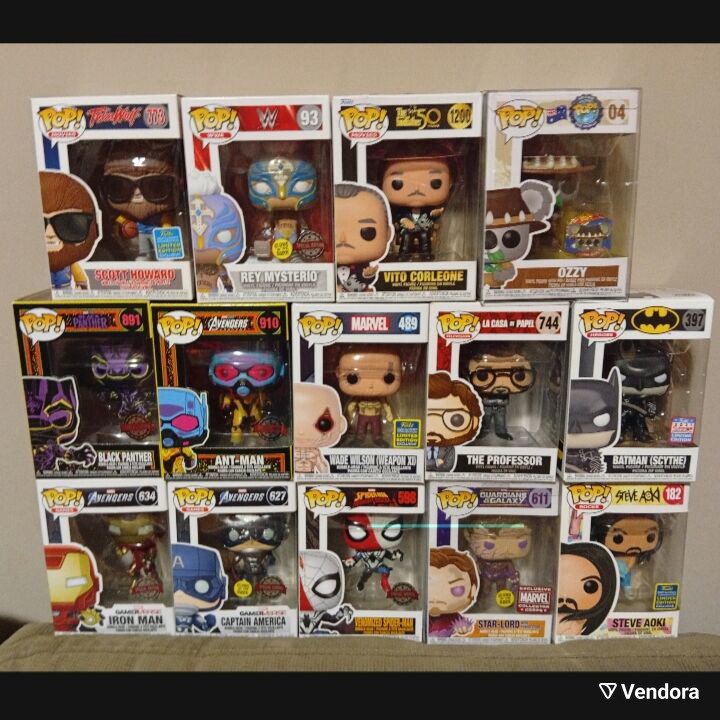 Funko Pop φιγούρες καινούργιες σε… - € 280,00 - Vendora.gr