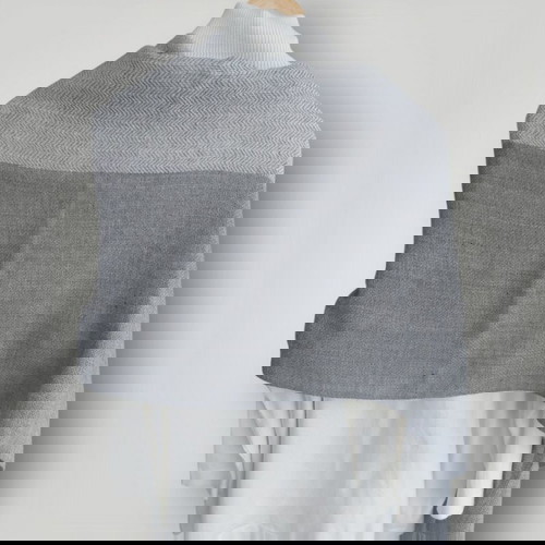 Κασκόλ-πασμίνα δίχρωμη γκρι σαν… - € 6,00 - Vendora.gr