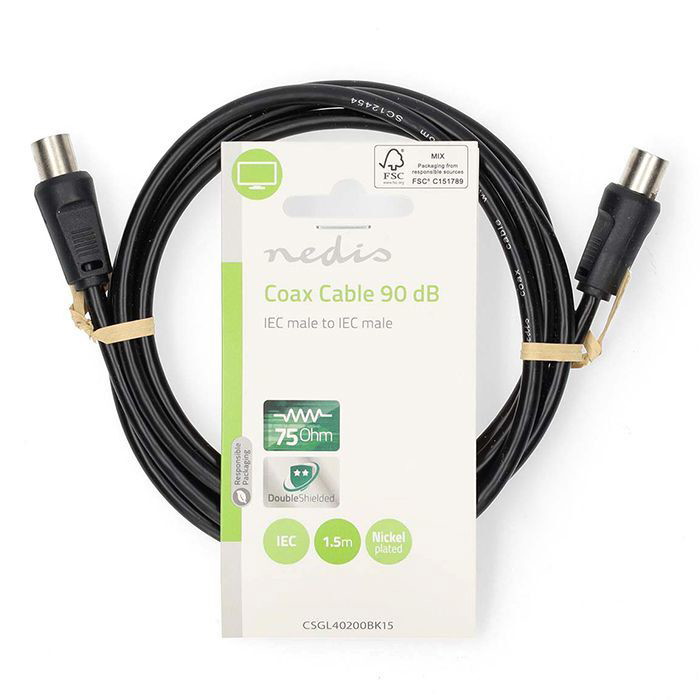 Καλώδιο IEC (Coax) αρσενικό - IEC (Coax)… - € 2,80 - Vendora.gr