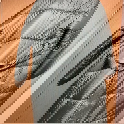 Μπουφάν μακρύ χακί medium σαν καινούργιο - € 15,00 - Vendora.gr