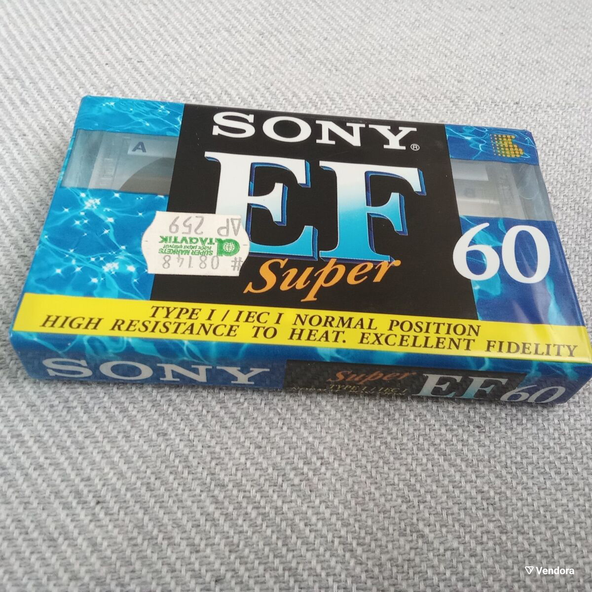 Sony EF 60 Minutes аудио касета… - € 22,00 - Vendora.bg