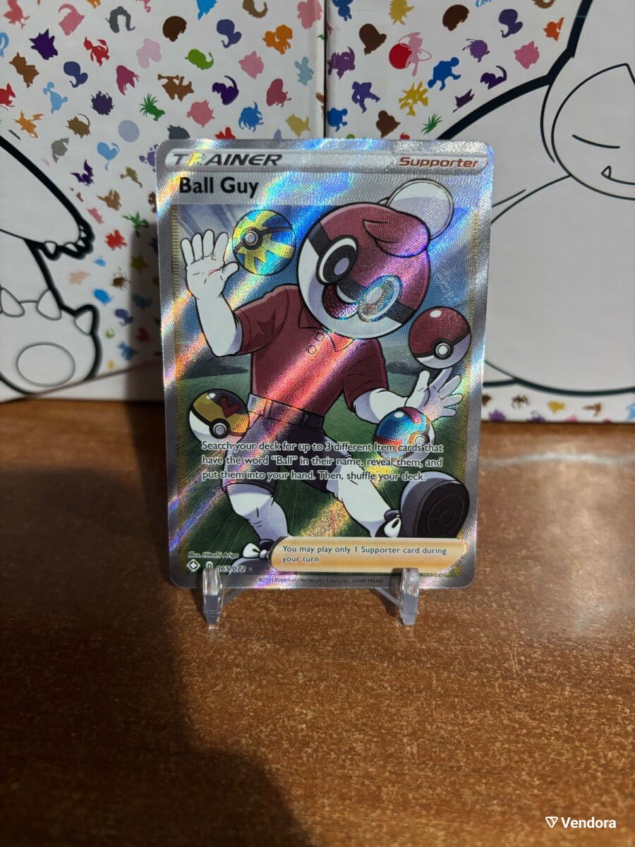 Pokemon κάρτα Ball Guy holographic… - € 3,50 - Vendora.gr