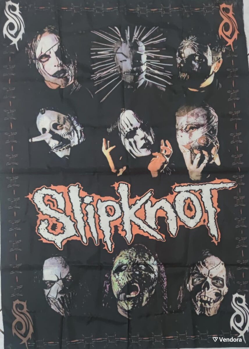 Slipknot Flag Poster Banner (135x95cm) - € 20,00 - Vendora.gr