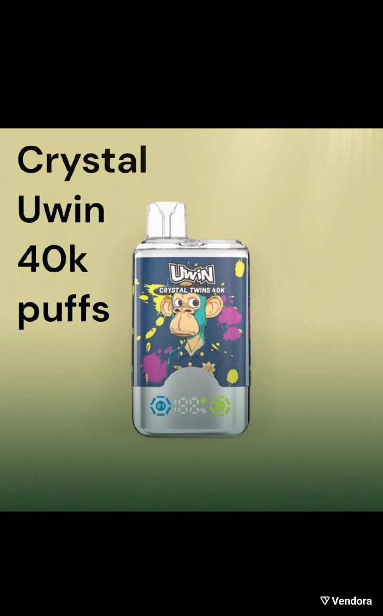 Vape 40k puffs Crystal καινούργιο με 2… - € 12,99 - Vendora.gr