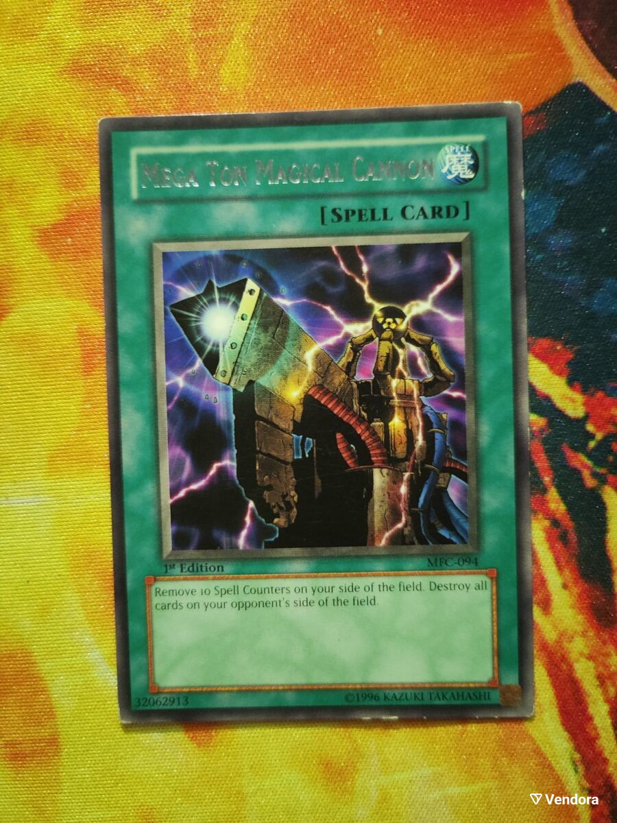 Mega Ton Magical Cannon κάρτα Yu-Gi-Oh!… - € 7,00 - Vendora.gr