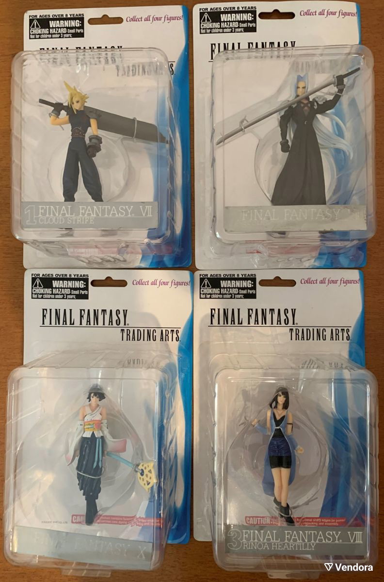 Final Fantasy Mini Figures σετ 4… - € 79,90 - Vendora.gr