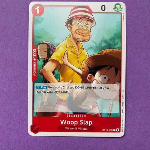 One Piece Card Game Woop Slap κάρτα σαν… - € 0,90 - Vendora.gr